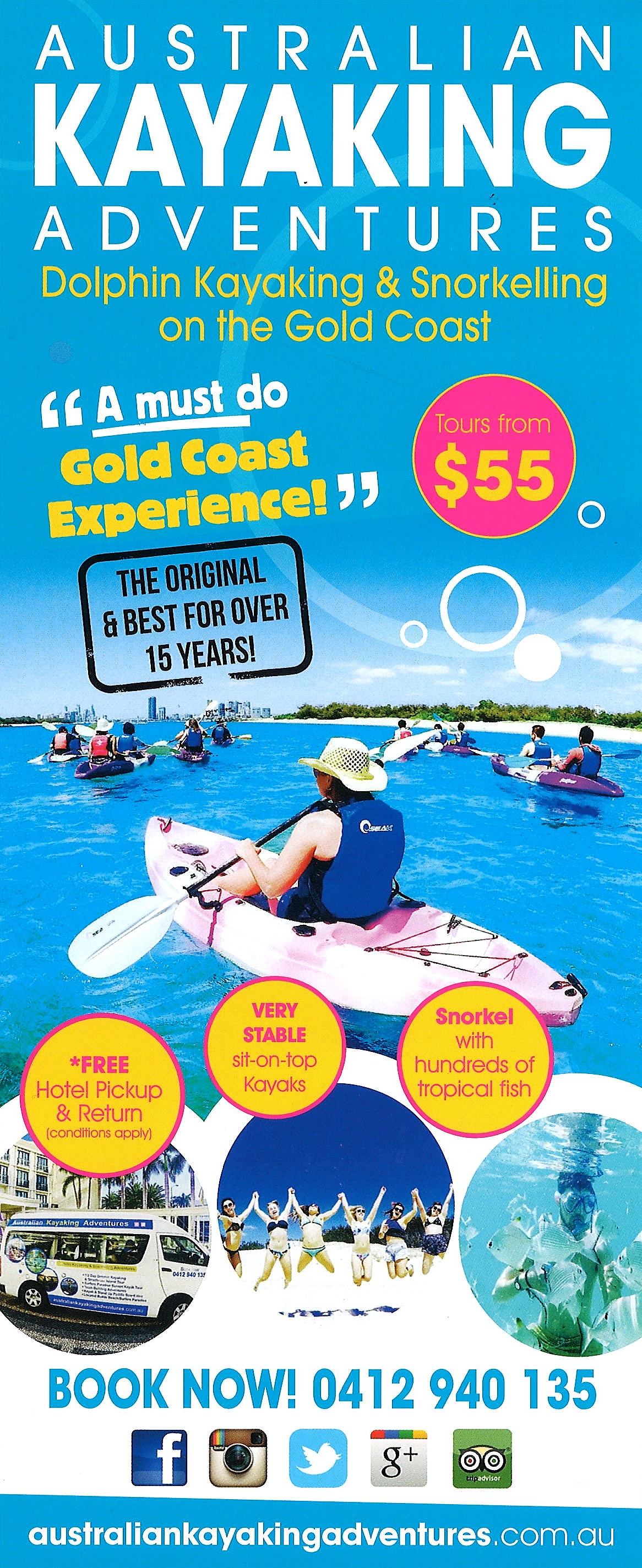 Australian Kayaking Adventures | Surfers Paradise Brochure Service