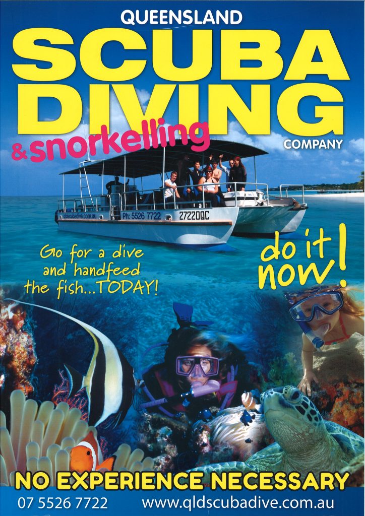QLD Scuba Dive A4 | Surfers Paradise Brochure Service