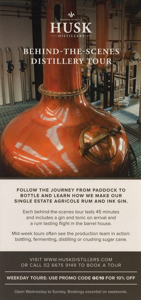 Husk Distillers | Surfers Paradise Brochure Service