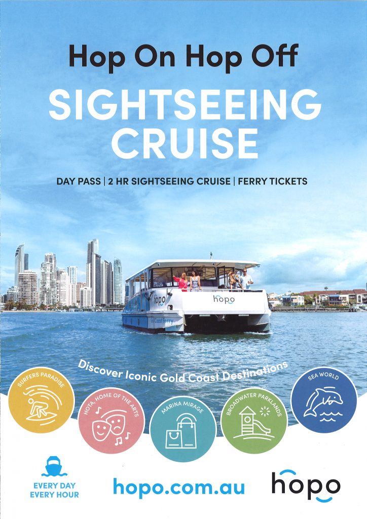 Hopo Ferry Service | Surfers Paradise Brochure Service