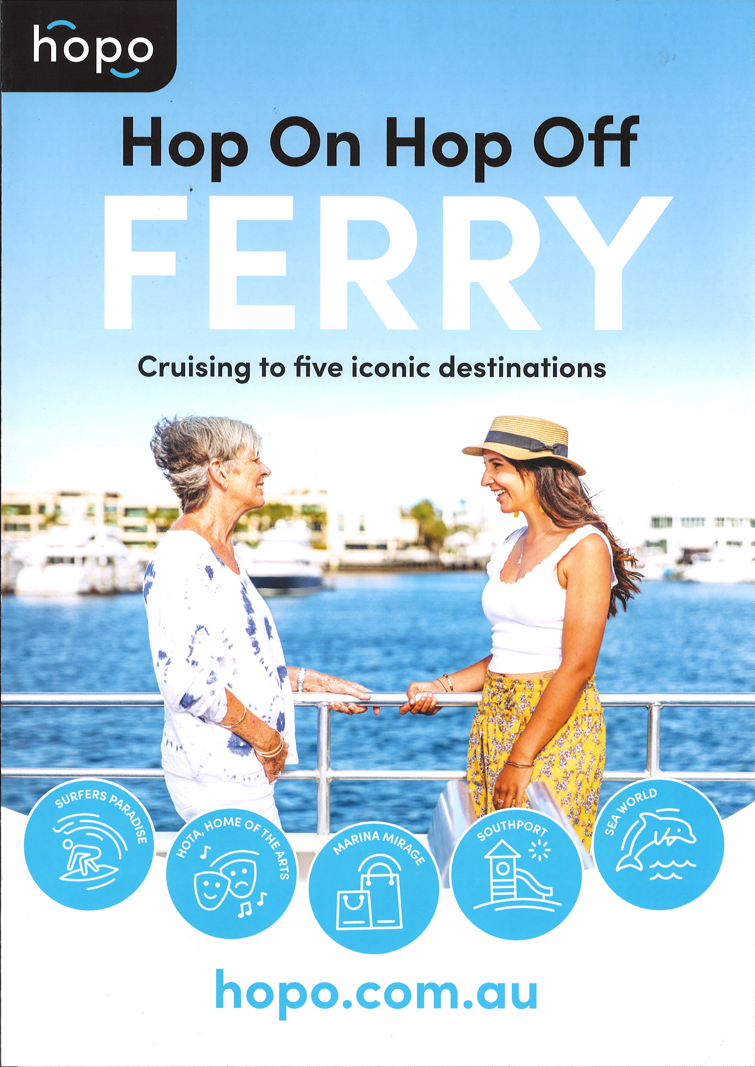 Hopo Ferry Service | Surfers Paradise Brochure Service