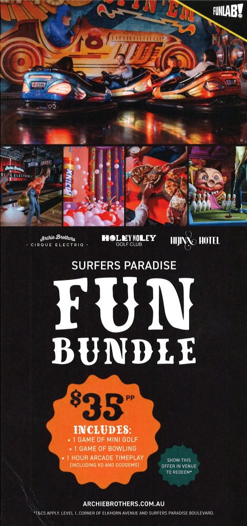 Funlab | Surfers Paradise Brochure Service
